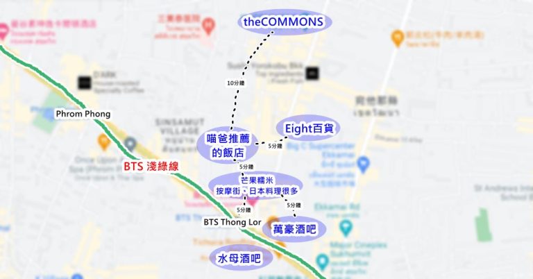 【曼谷】Thong Lor東羅站：住宿美食、人氣高空酒吧與按摩全整理 - 喵爸喵媽玩轉地球